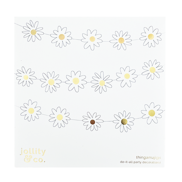 Peace & Love Daisy Garland | Paperless Post Party Shop