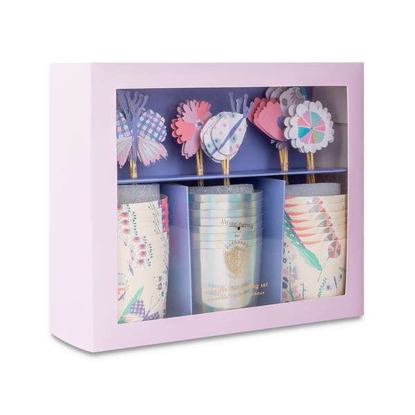 Flutter Cupcake Decorating Set, Pack of 24 | Paperless Post Party Shop