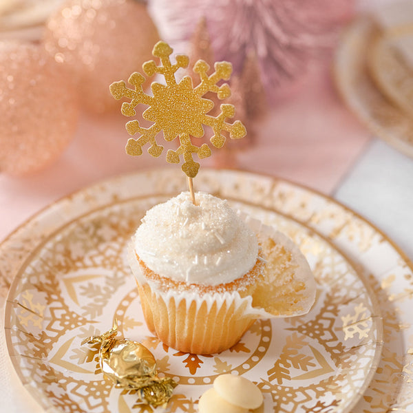 Let It Snow Mini Toppers (10 per pack) | Paperless Post Party Shop