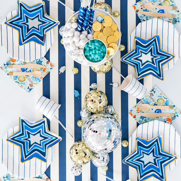 Festival of Lights "Star" Small Plates, Set of 8 | Paperless Post Party ...