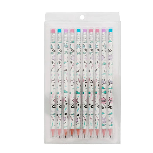 Girl Power Pencil Set, Pack of 10 | Paperless Post Party Shop