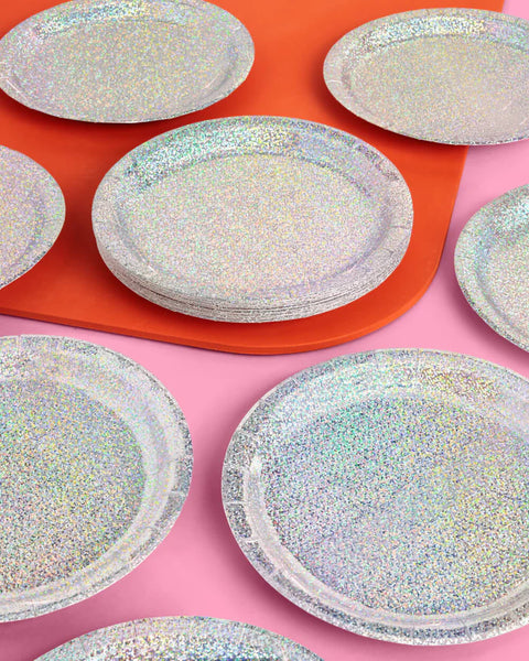 Shimmer Plates, Pack of 25 | Paperless Post Party Shop