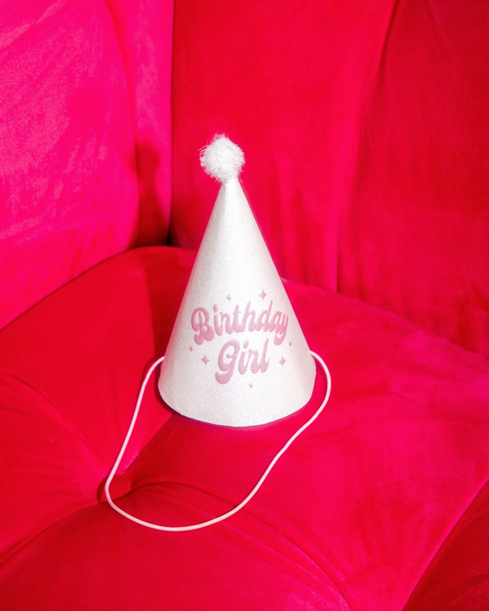 Pastel Party Hats - 13 glitter paper hats | Paperless Post Party Shop
