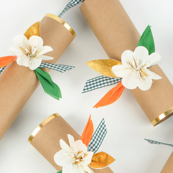 Fall Flower Crackers, Pack of 6 | Paperless Post Party Shop