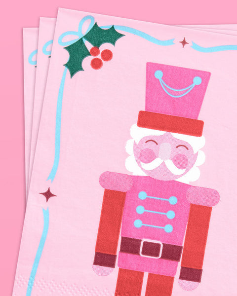 Nutcracker Napkins - 25 paper napkins | Paperless Post Party Shop