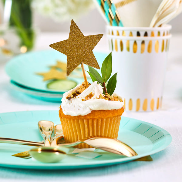 Star Mini Toppers (10 per pack) | Paperless Post Party Shop