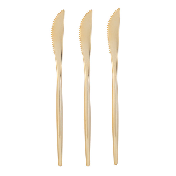 Modern Gold Knives, Pack of 20 | Paperless Post Party Shop