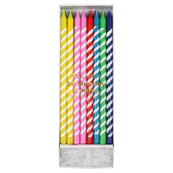 Bright Party Candles, Pack of 24 | Paperless Post Party Shop